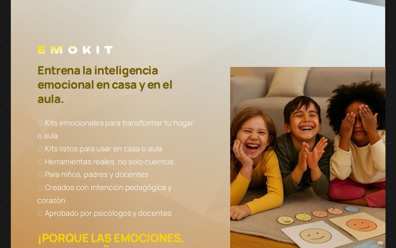 EMOKIT | Educación Emocional para Niños, Padres y Docentes